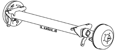 BPW AKSEL 1350KG 5X112 A:1490 C:1935