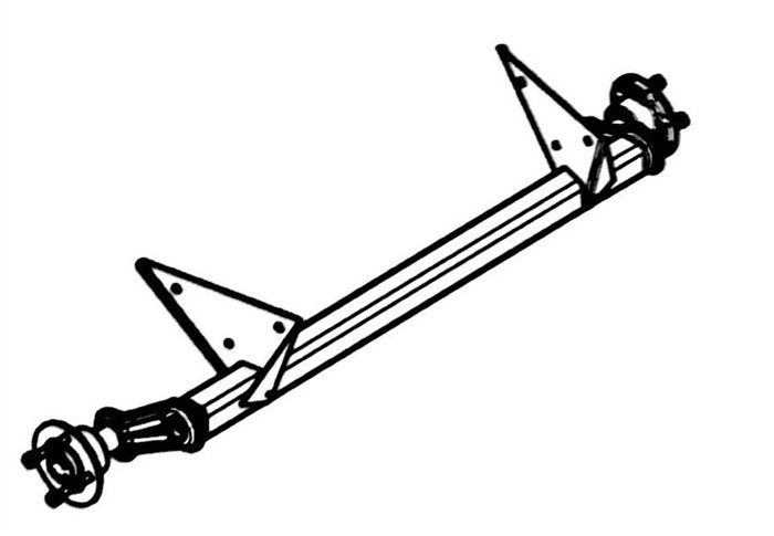 KNOTT AXEL 750 KG B:750 C:1392 - BL.A. EURO TRAILER